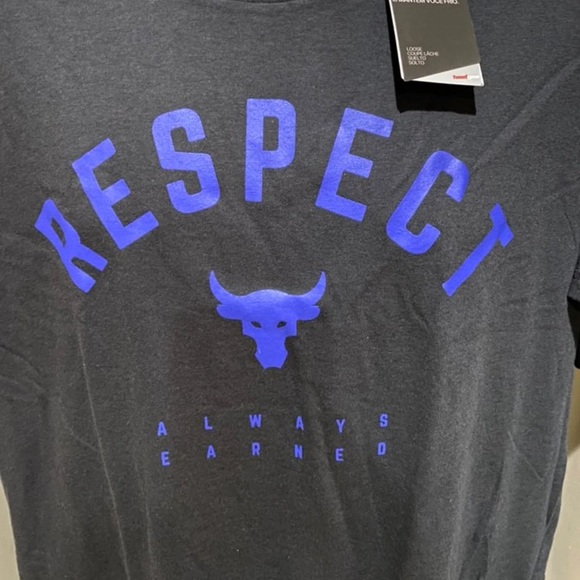 Under Armour | Shirts | Under Armour Project Rock Respect Shirt | Poshmark